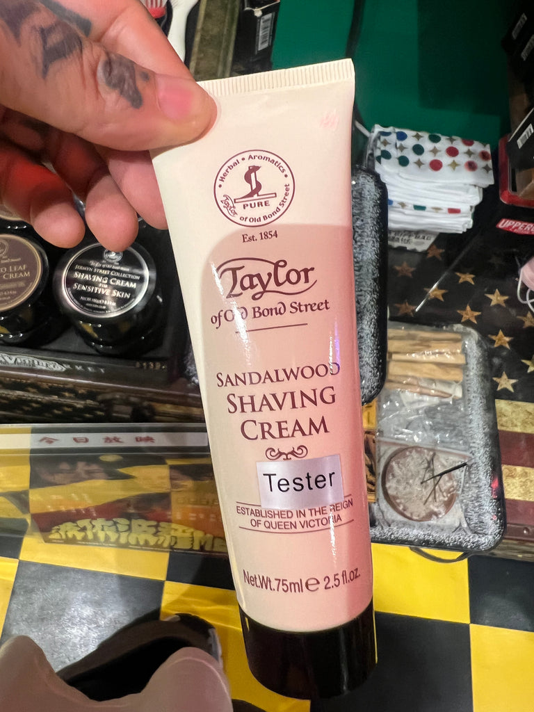 Taylor sandalwood shave cream tube – Manly Man Store